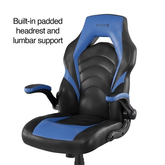 Emerge | Office | New Emerge Vortex Bonded Leather Gaming Chair Black ...